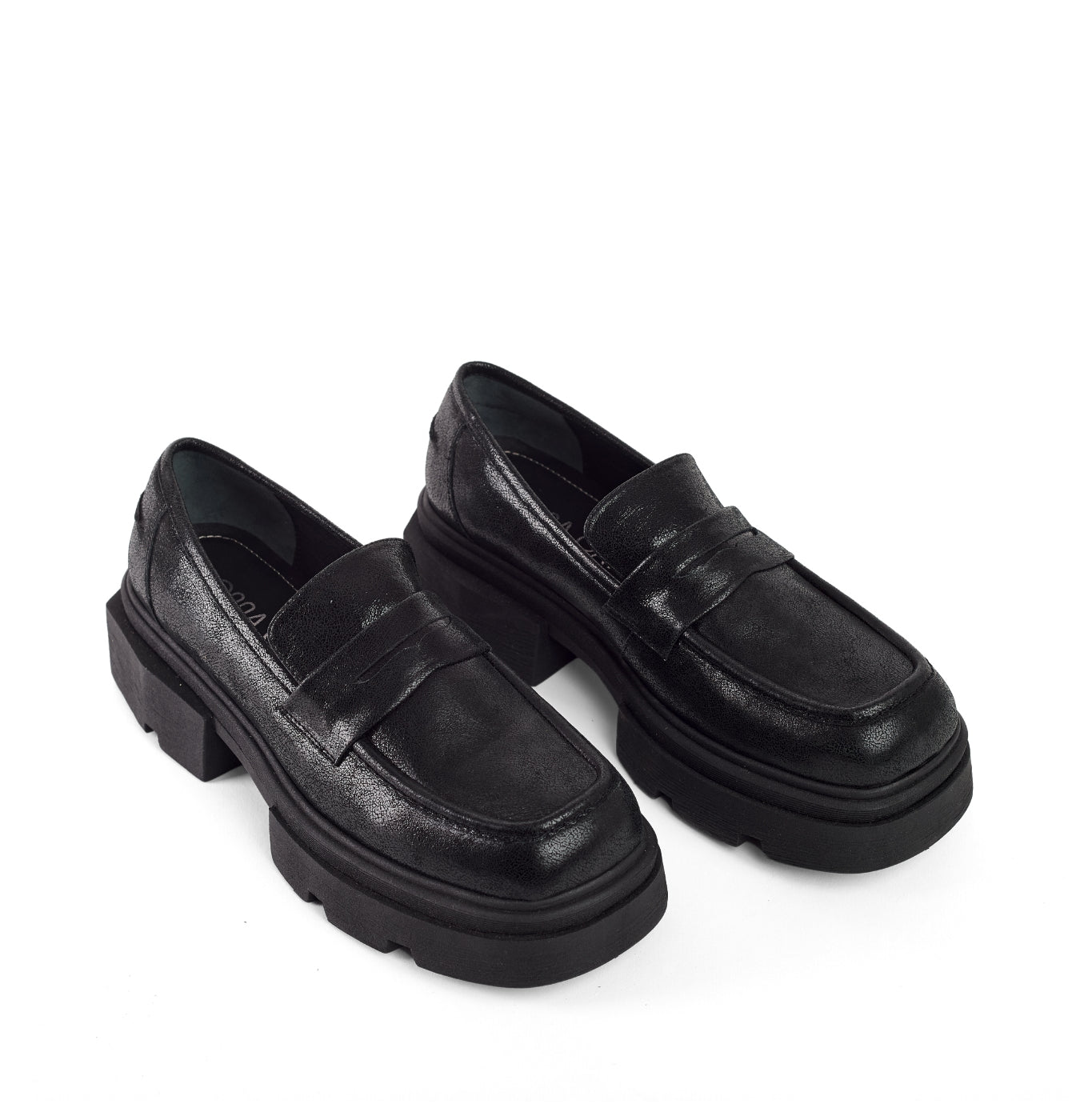 Donna Cattiva | Mocasín Chela color negro